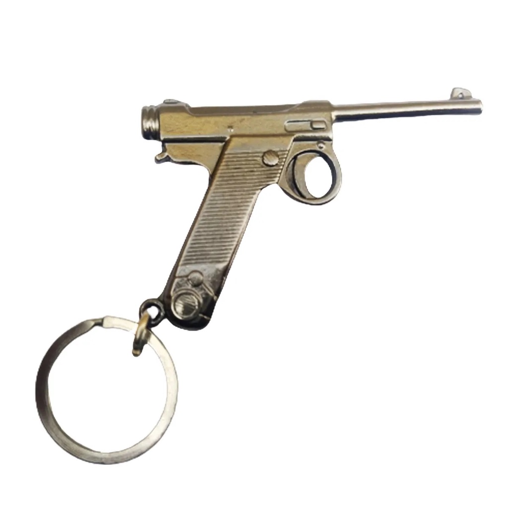 Chaveiro Mega Metal Pistola Luger P08 Metal | Shopee Brasil