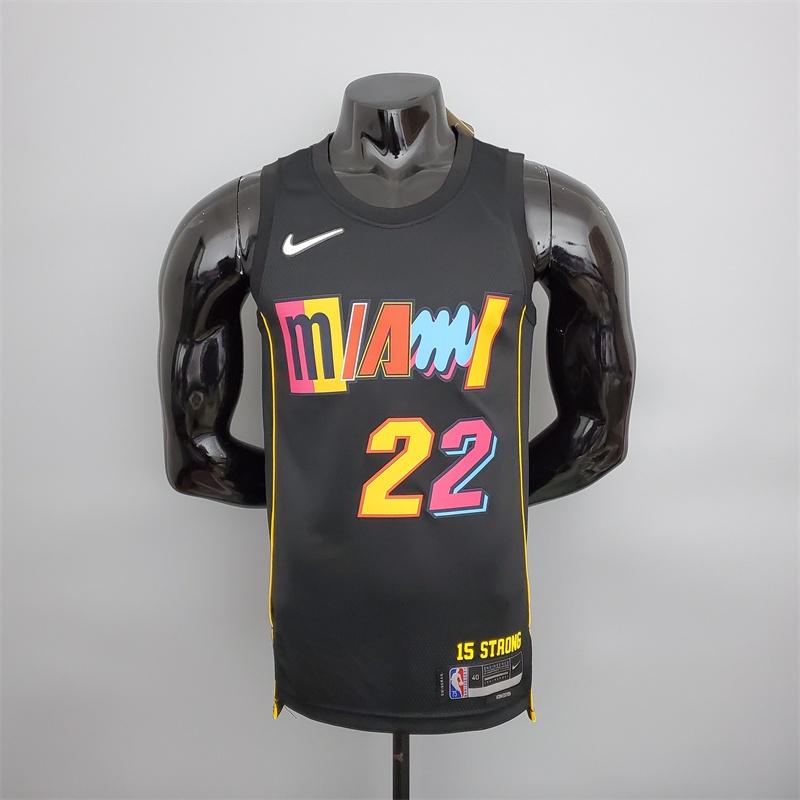 BUTLER 22 Miami Heat City Edition Camisa 2022 Season Jogador De ...
