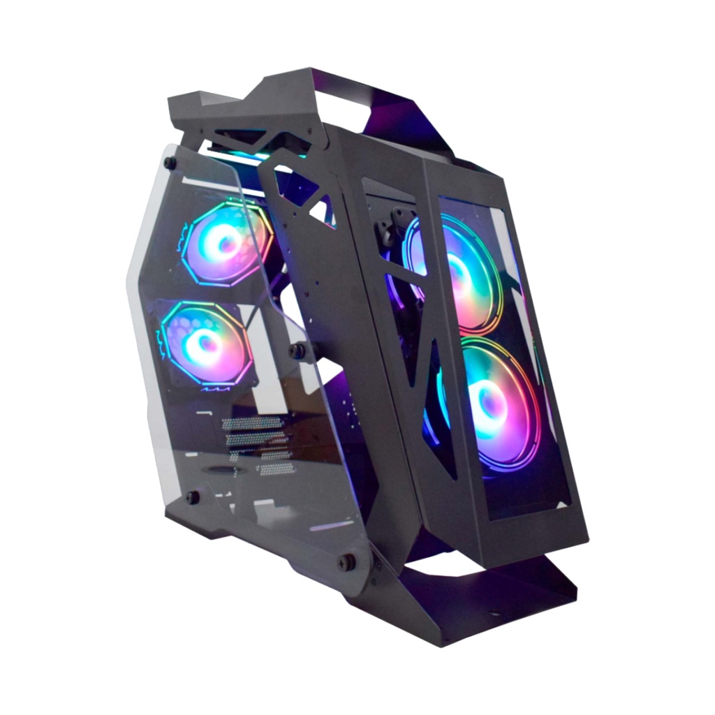 Gabinete Gamer Case Mod 100% Vidro Temperado Micro ATX/ Mini ITX Full ...