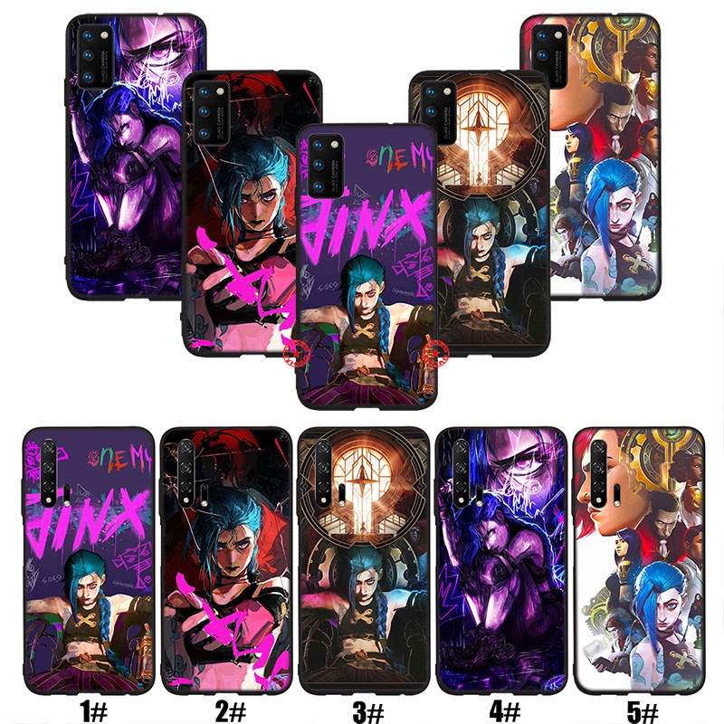 AT12 Arcane Jinx Caixa De Silicone Macia Para Telefone Samsung Galaxy ...