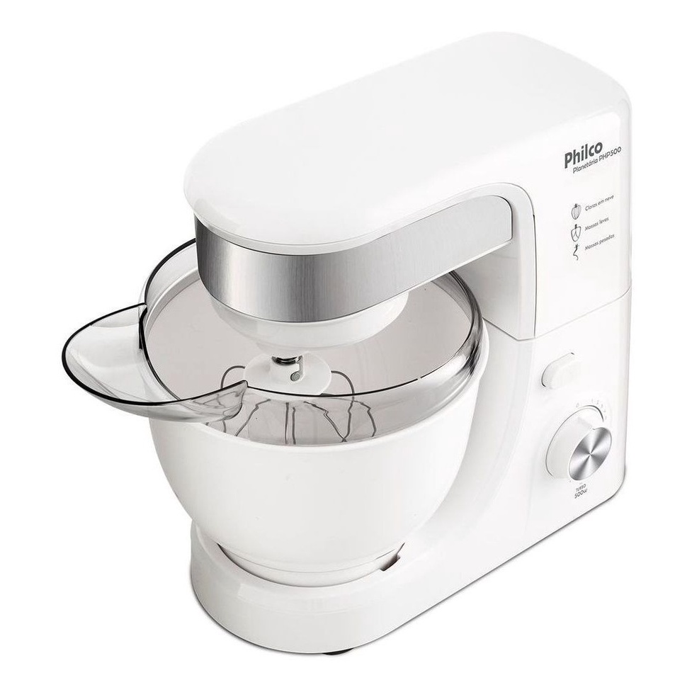 Batedeira com pedestal Philco Turbo PHP500 branca 220 V | Shopee Brasil