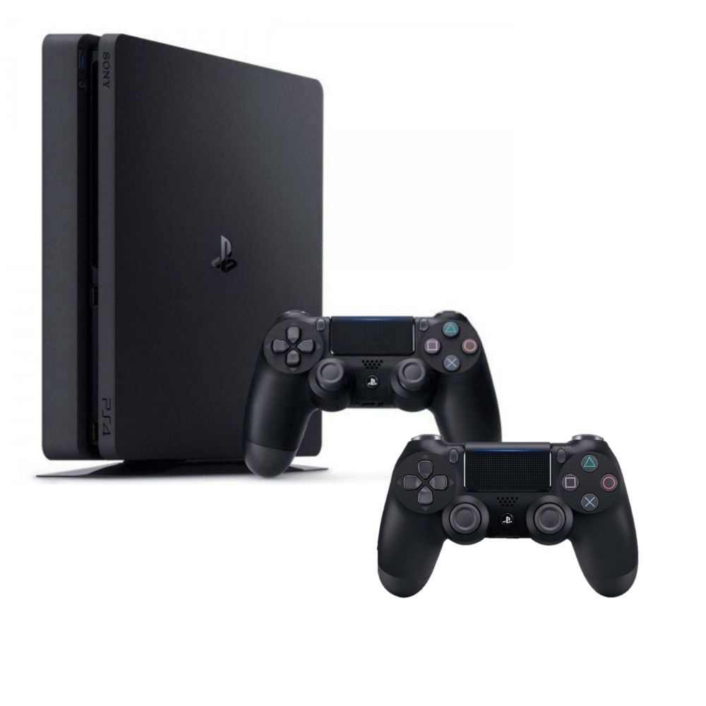 Playstation 4 Slim 1TB 2 Controles Seminovo Shopee Brasil
