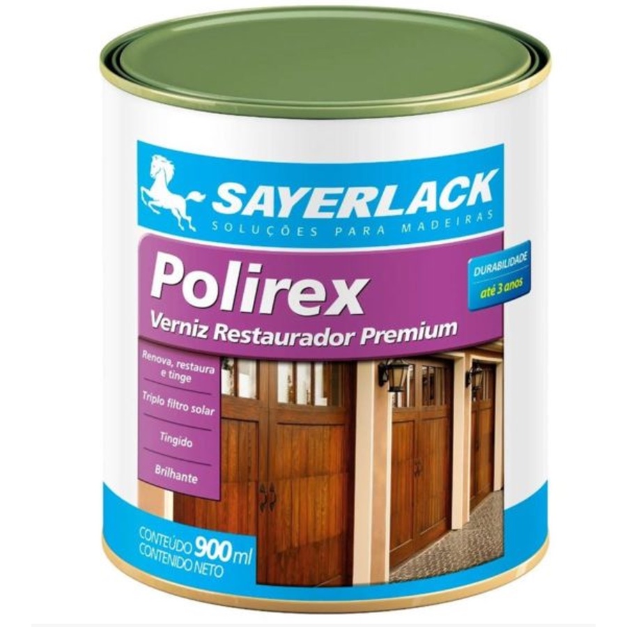 VERNIZ POLIREX IMBUIA SAYERLACK 900ML | Shopee Brasil
