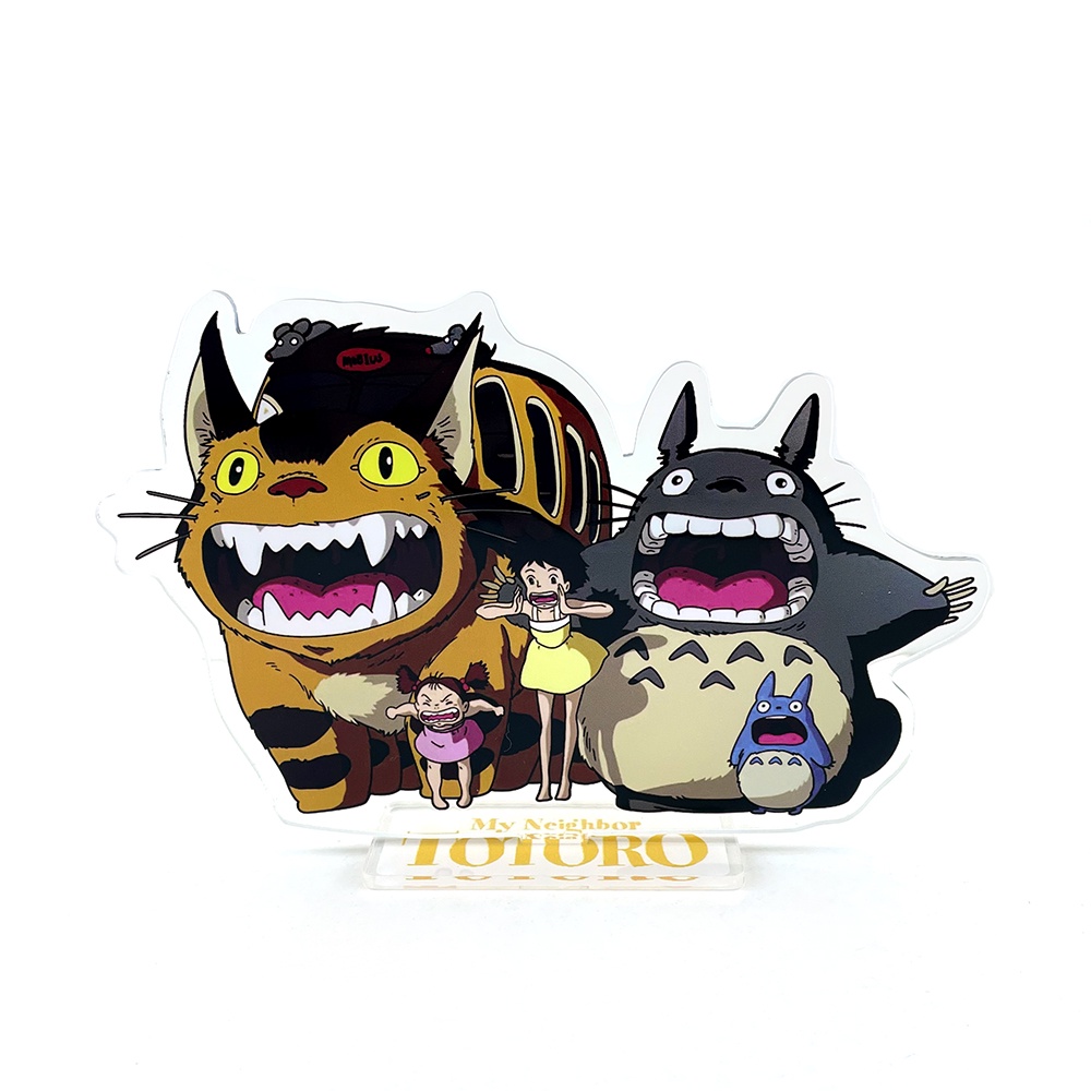 Meu Vizinho Tonari no Totoro Kusakabe Mei Satsuki Nekobasu Naka Modelo De Placa De Bolo De ...