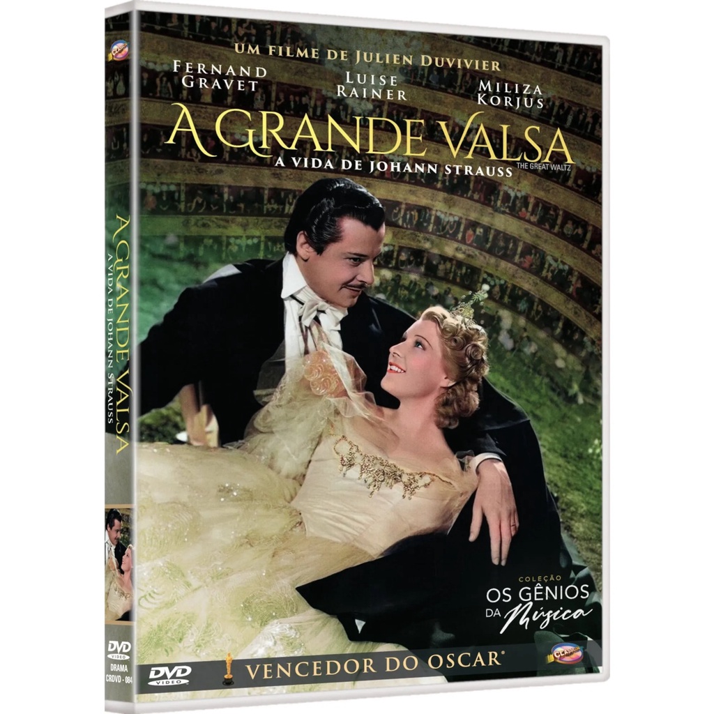 Dvd: A Grande Valsa | Shopee Brasil