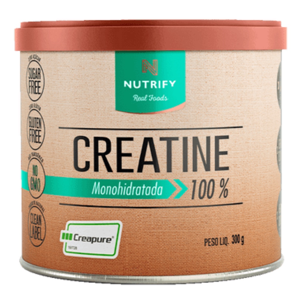 Creatina Nutrify Creatine Creapure 100 Monohidratada 300g Shopee Brasil