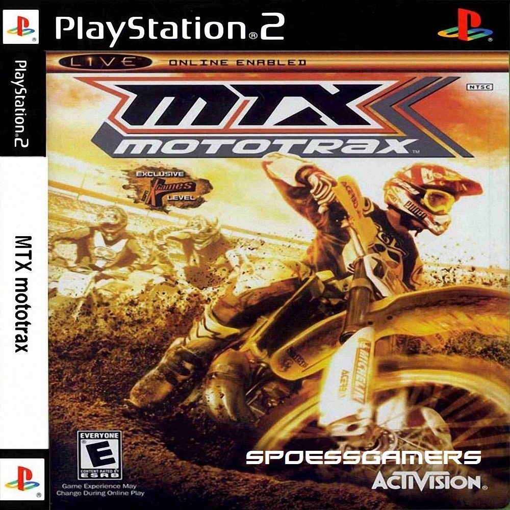 Jogo Ps 2 Mtx Mototrax ( Motocross ) Desbloqueado | Shopee Brasil
