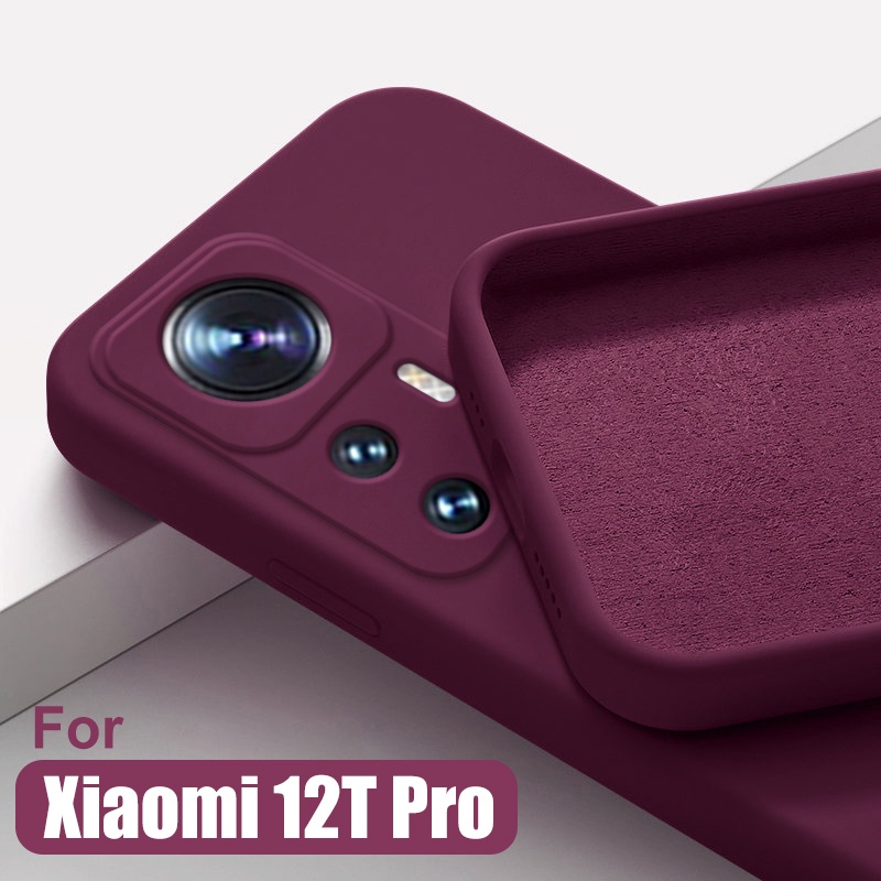 Mi 12T 12T 12 T Pro Estojo De Silicone Líquido Para Telefone Xiaomi Mi12 12X Lite Capa Mole 12T ...