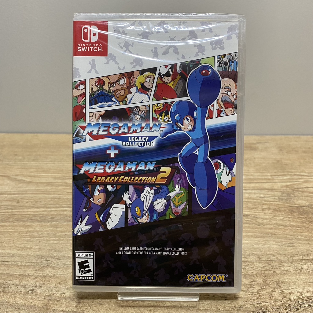 Mega Man Legacy Collection 1+2 Nintendo Switch Novo Lacrado | Shopee Brasil