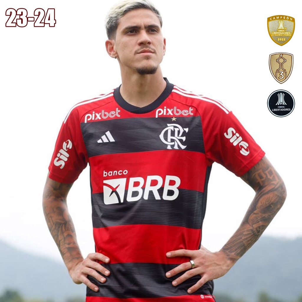 Camisa Da Equipe Flamengo Listra 2023 I FLMG Futebol | Shopee Brasil