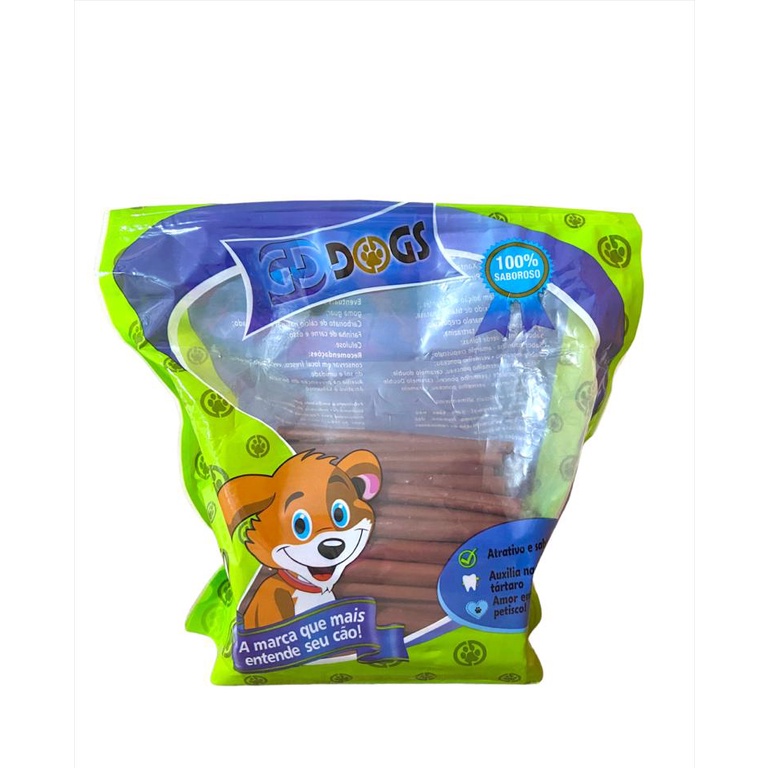 GD Dogs Osso palito macio flex sabores variados 1 kg | Shopee Brasil