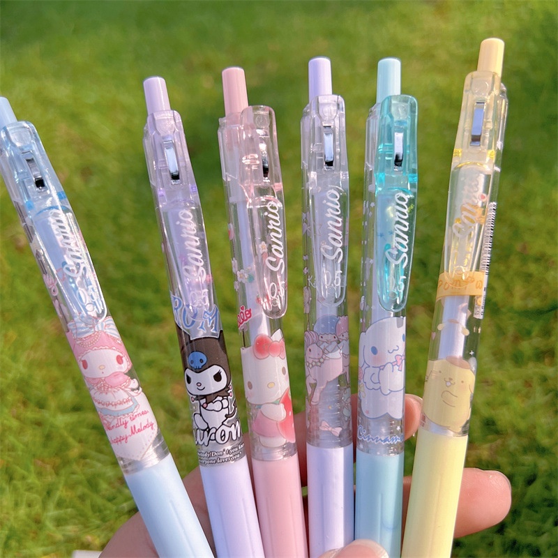 Sanrio Anime Kawaii Pachacco Pom Pom Purin Gel Pen Cartoon Style Cute ...