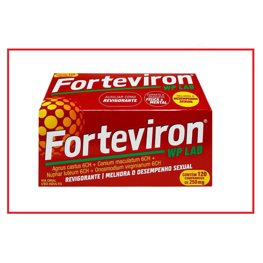 Forteviron 250mg 120 Comprimidos - Wp Lab. | Shopee Brasil