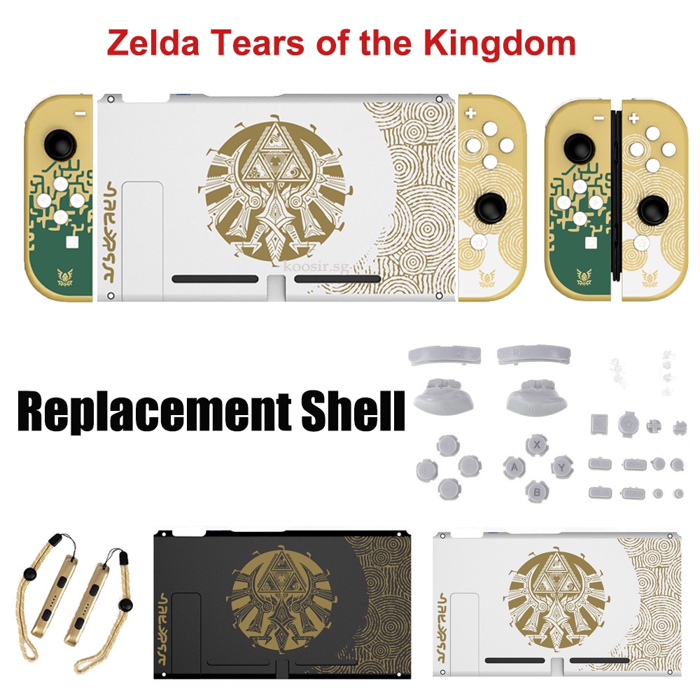 Para Zelda Tears of the Kingdom Edição Limitada Concha De Substituição ...