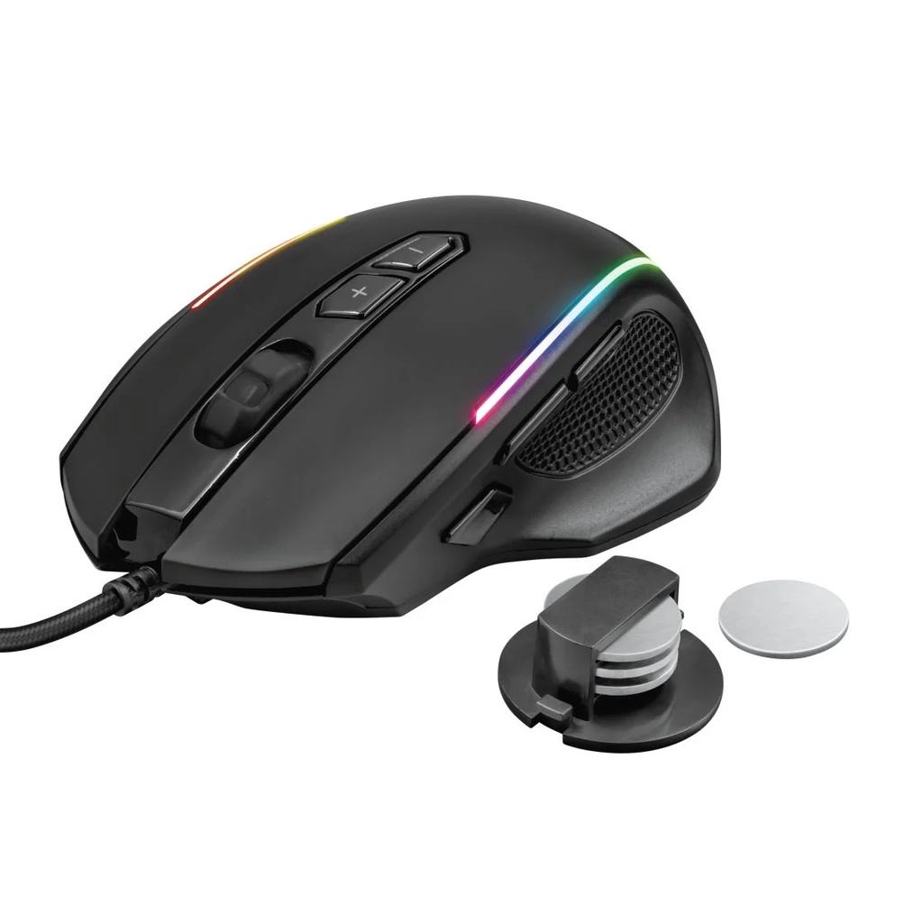 MOUSE GAMER RGB GXT 165 CELOX 10.000DPI 8 BOTÕES PESO AJUSTÁVEL - TRUST ...
