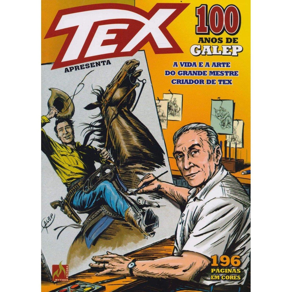 Tex apresenta: 100 anos de Galep ( Aurelio Galleppin ) | Shopee Brasil