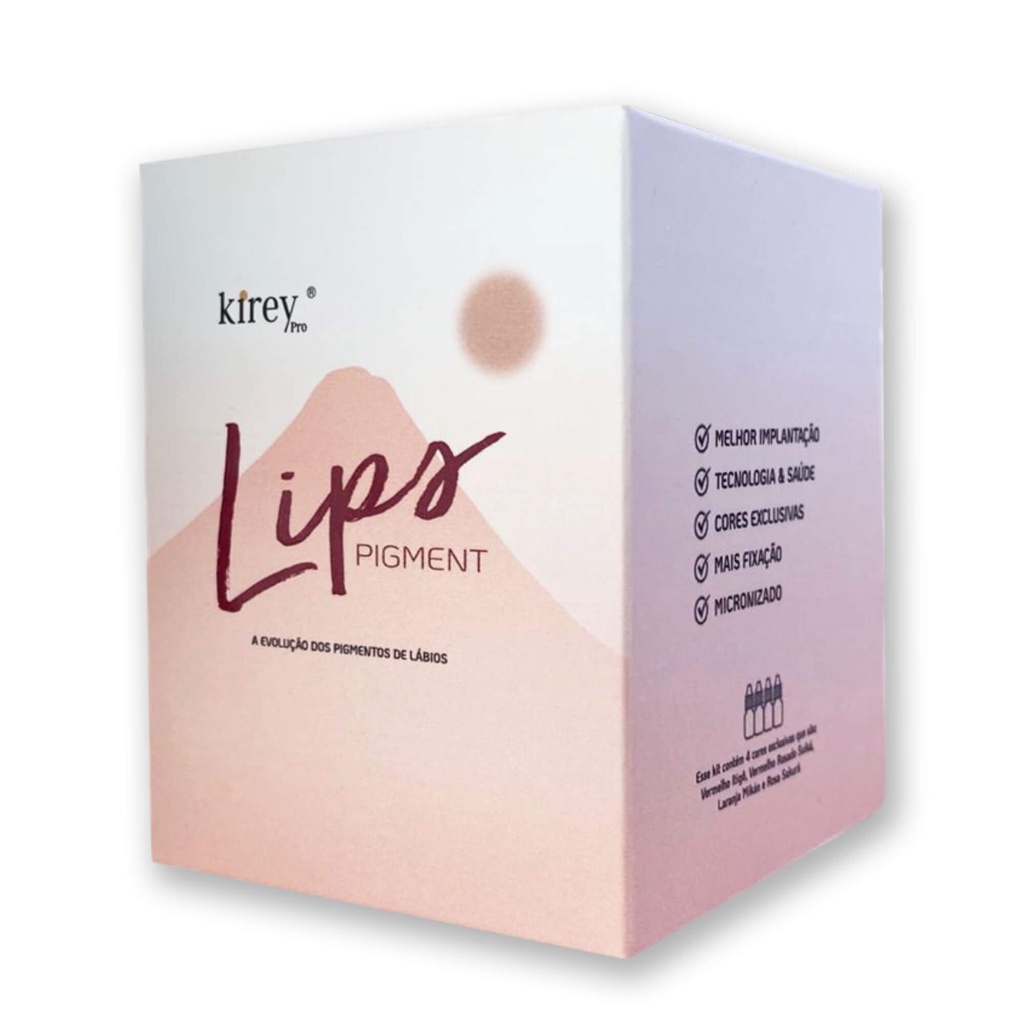 KIT PIGMENTOS KIREY PRO - LIPS PIGMENT 5ml | Shopee Brasil