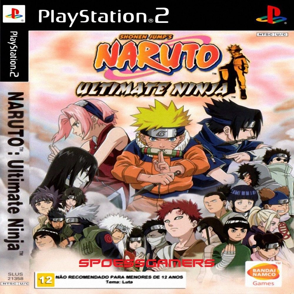 Naruto Ultimate Ninja 1 Ps2 Desbloqueado Patch | Shopee Brasil