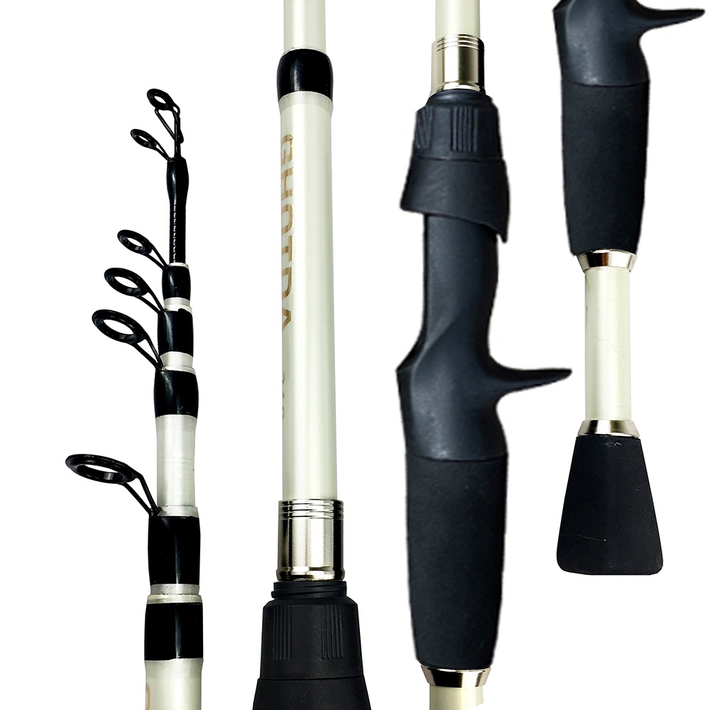 Vara De Pesca Profissional De Fibra De Carbono Retrátil 1.6M 1.8M 2.1M ...