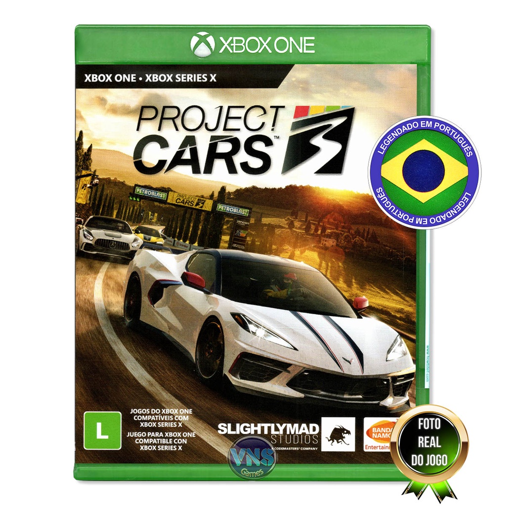 Project CARS 3 - Xbox - Mídia Física Novo Lacrado | Shopee Brasil