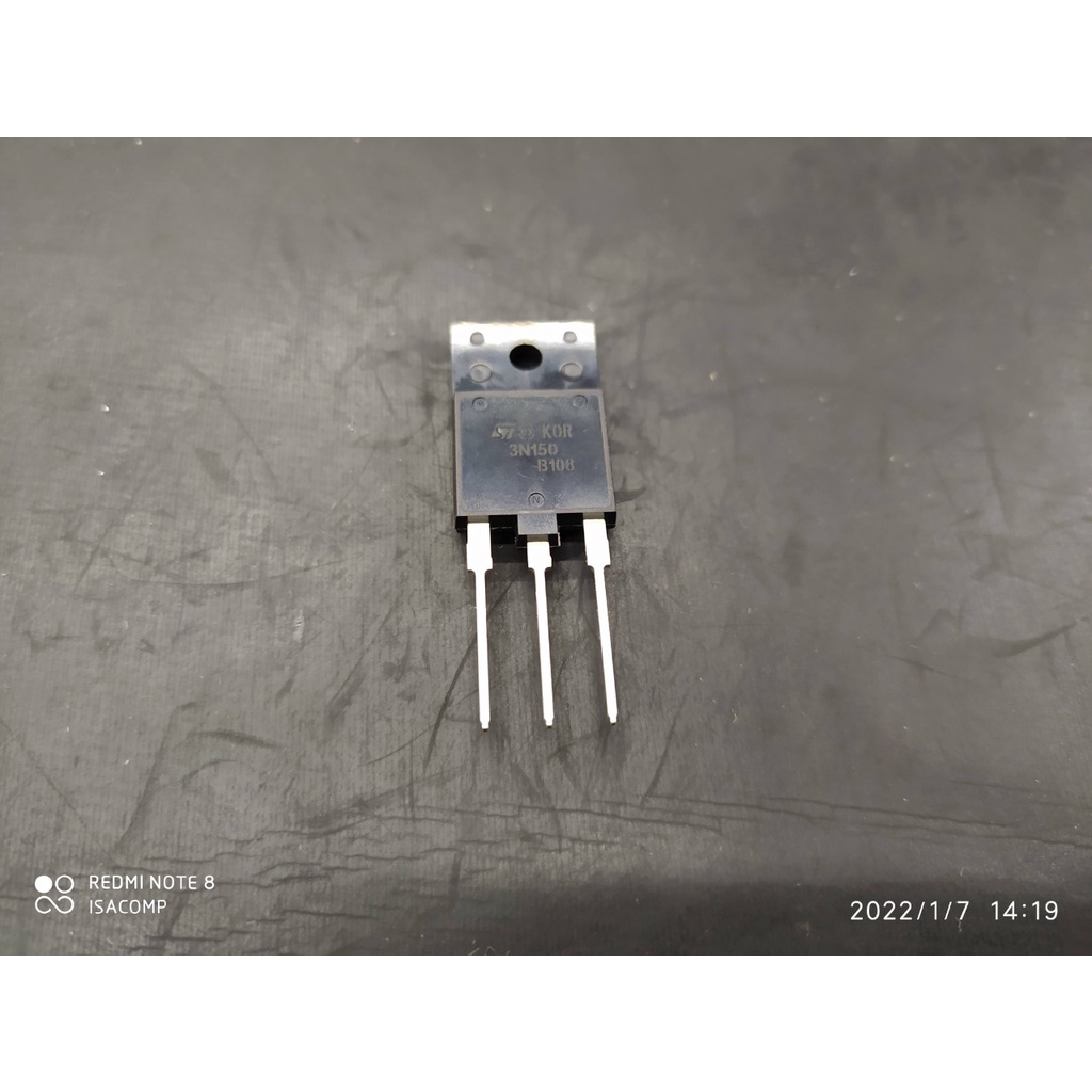 1x Transistor Stfw3n150 3n150 Mosfet N 2,5amp - 1500v St | Shopee Brasil