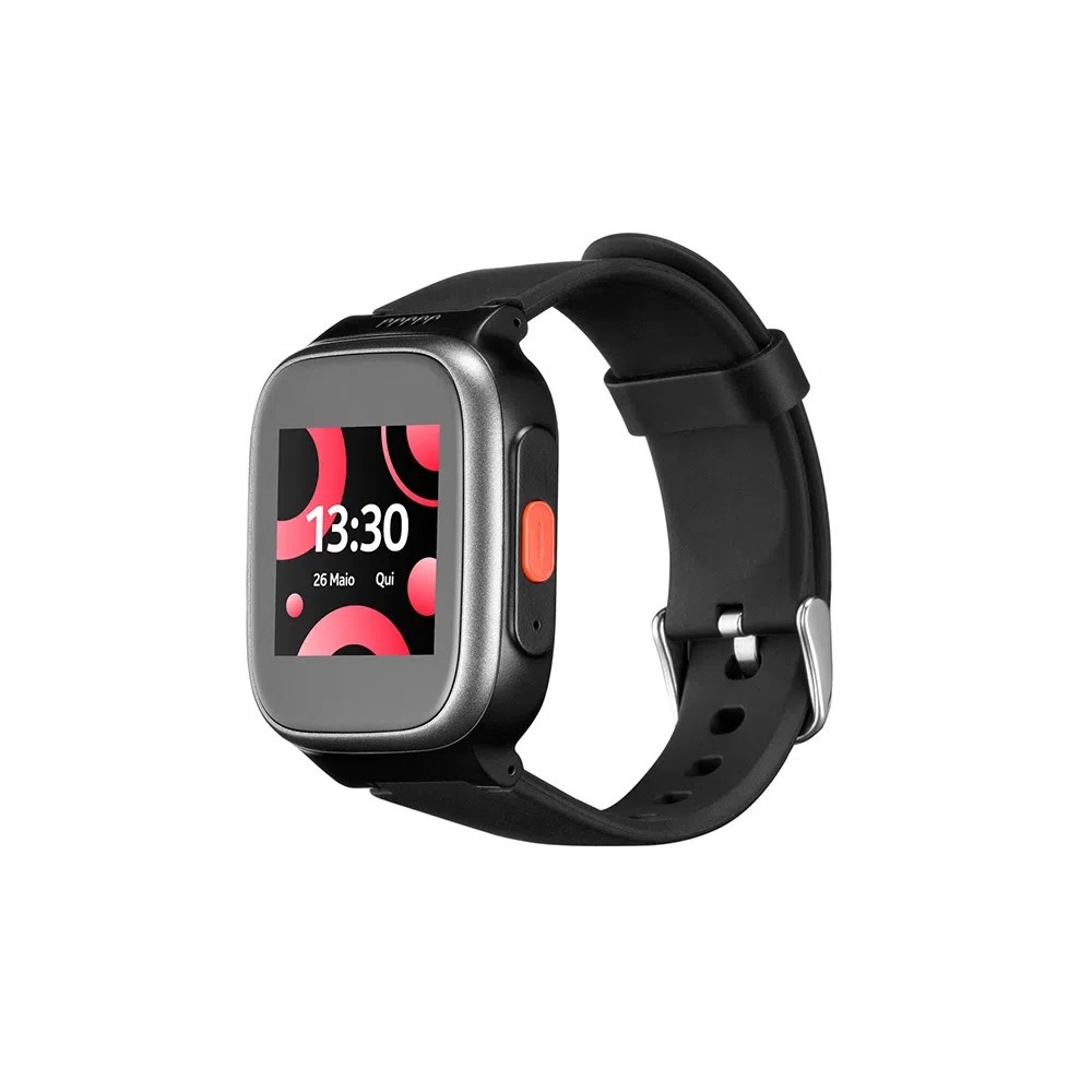 Relógio Celular do Idoso SeniorWatch com Botão SOS Monitor cardíaco ...