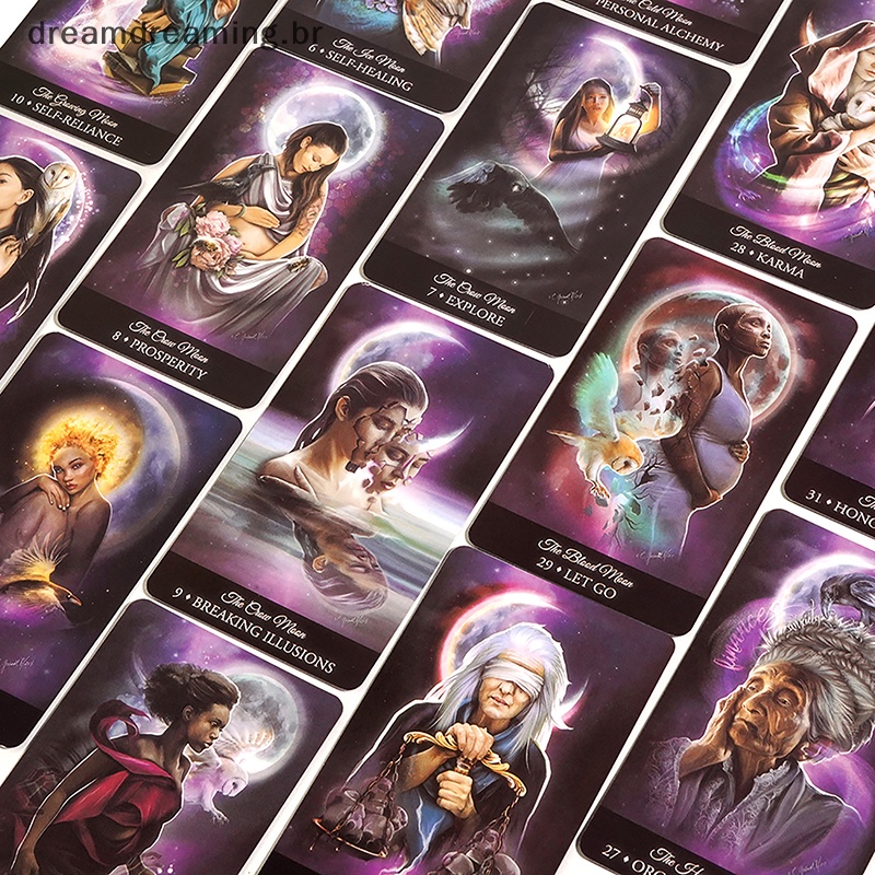 Kids Toy The Witching Hour Oracle Card Tarot Prophecy Divination Deck ...