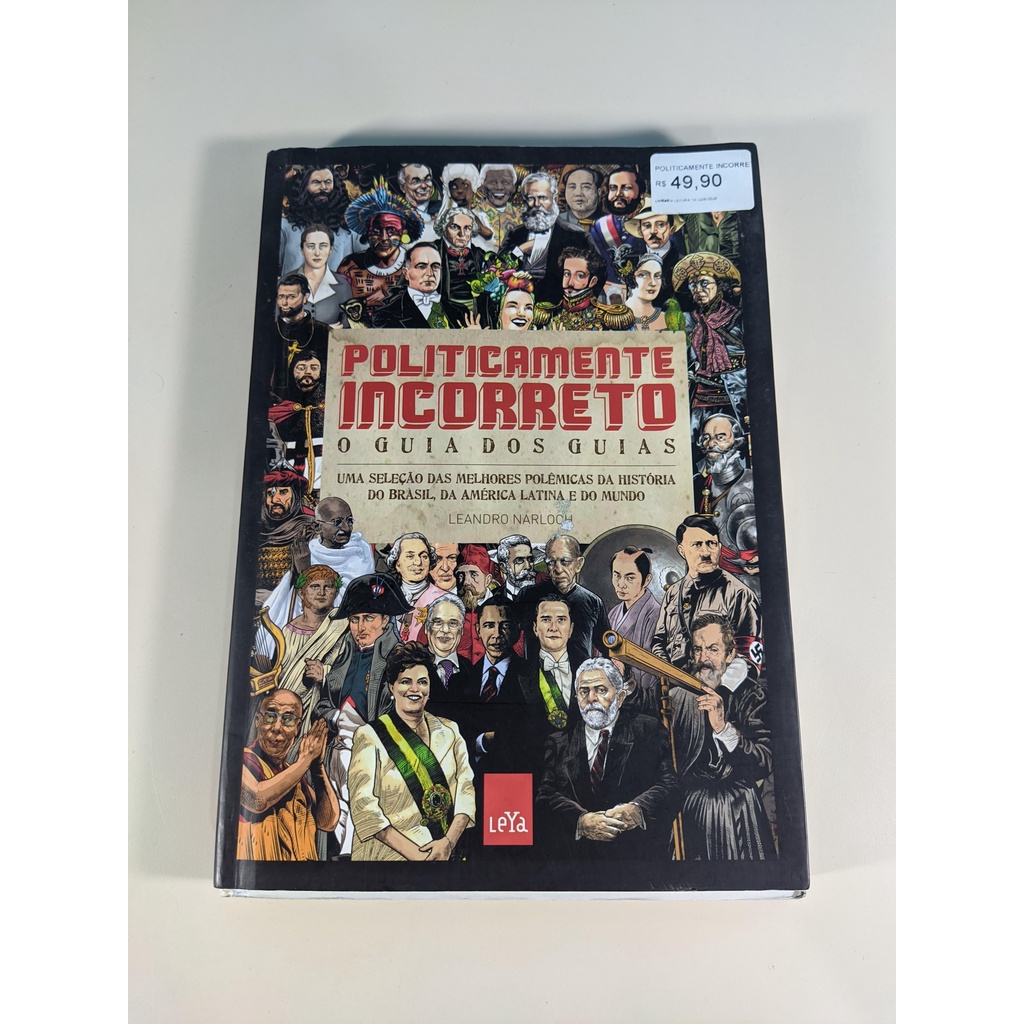 livro politicamente incorreto o guia dos guias | Shopee Brasil