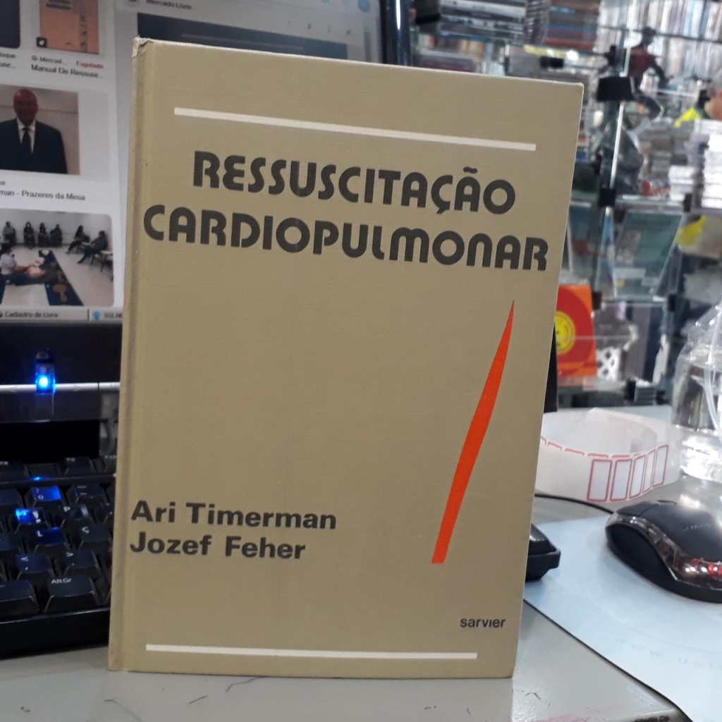 Ressucitaçao Cardiopulmonar autor Ari Timerman Jozef Feher | Shopee Brasil