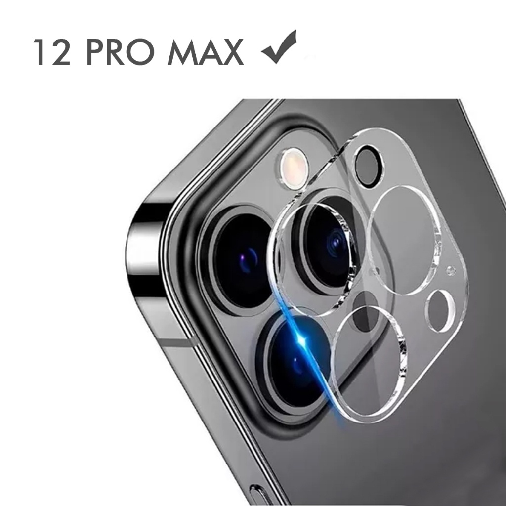 Película Protetora de Vidro para Lente de Câmera Traseira do iPhone 12 ...