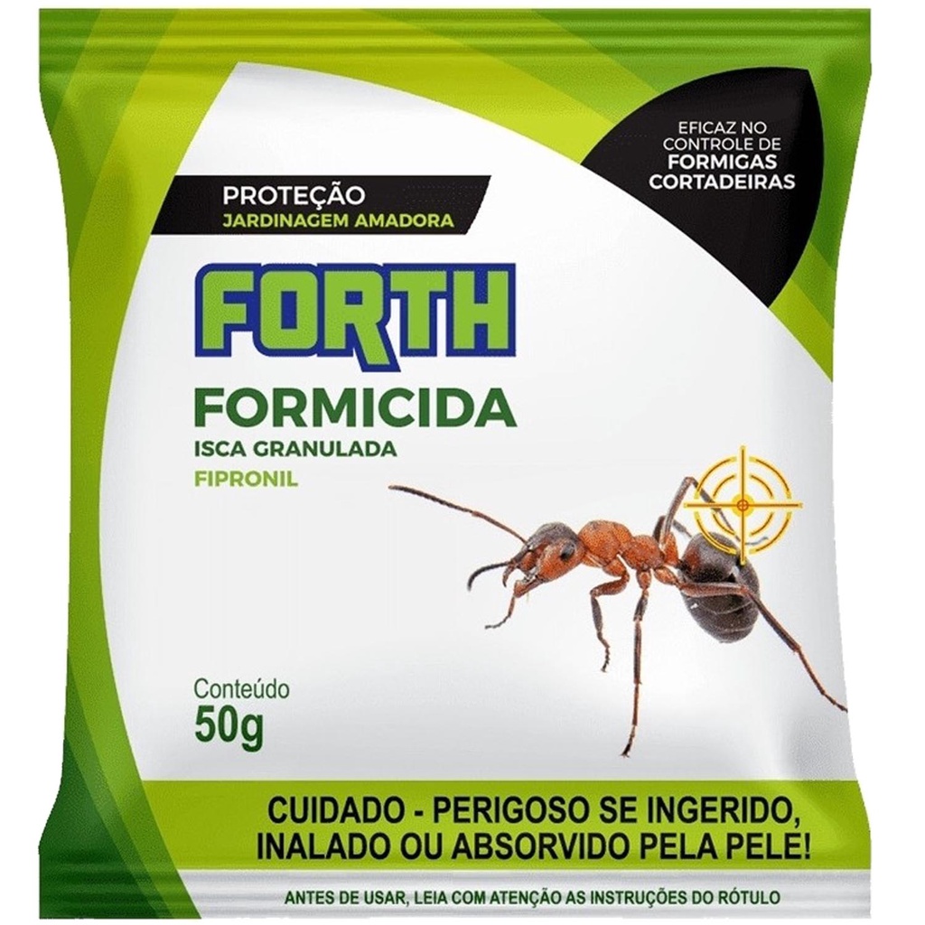 Formicida Isca Granulada Forth 50g - Formiga Cortadeira | Shopee Brasil