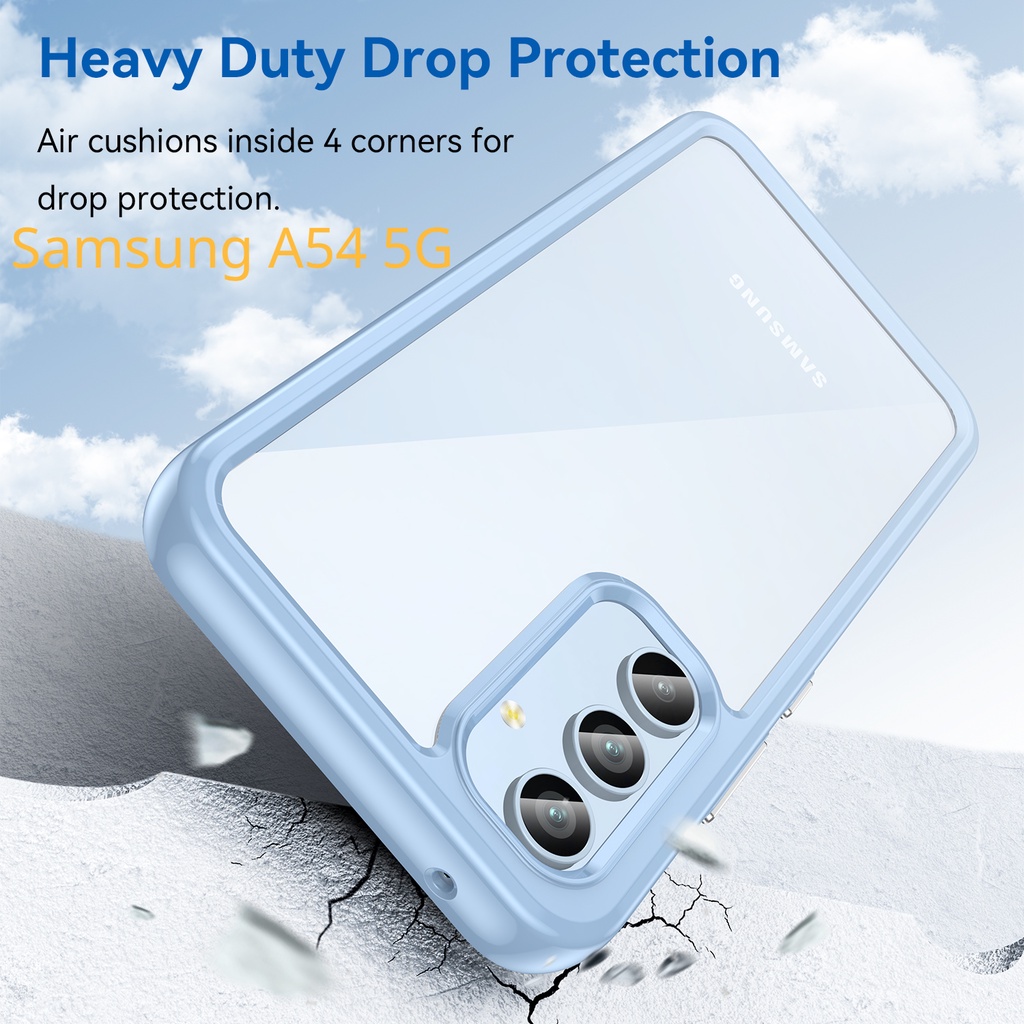 Samsung Galaxy A14 5G A 14 4G A13 A54 A34 A24 A23 A04S Caixa Telefônica Acrílica Transparente À ...