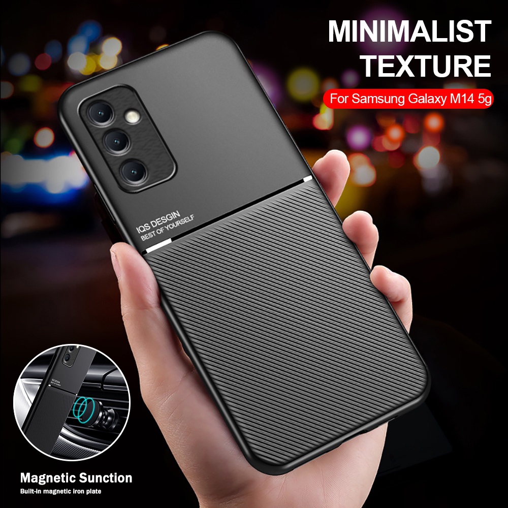 Samung M14 5G Capa De Couro Magnético Para Samsung Galaxy M14 M 14 5G ...
