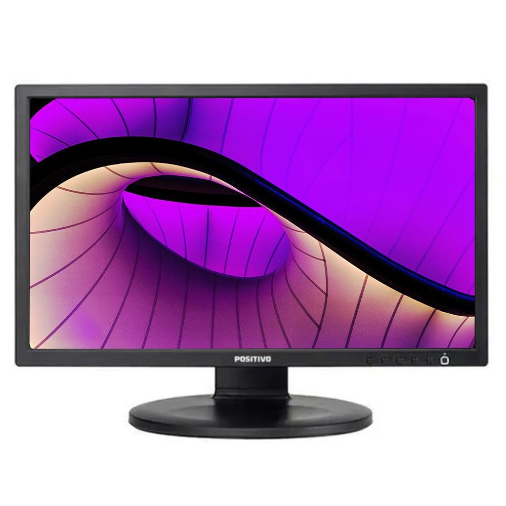 Monitor Positivo Widescreen VGA DVI Tela 20’’ E2011P | Shopee Brasil