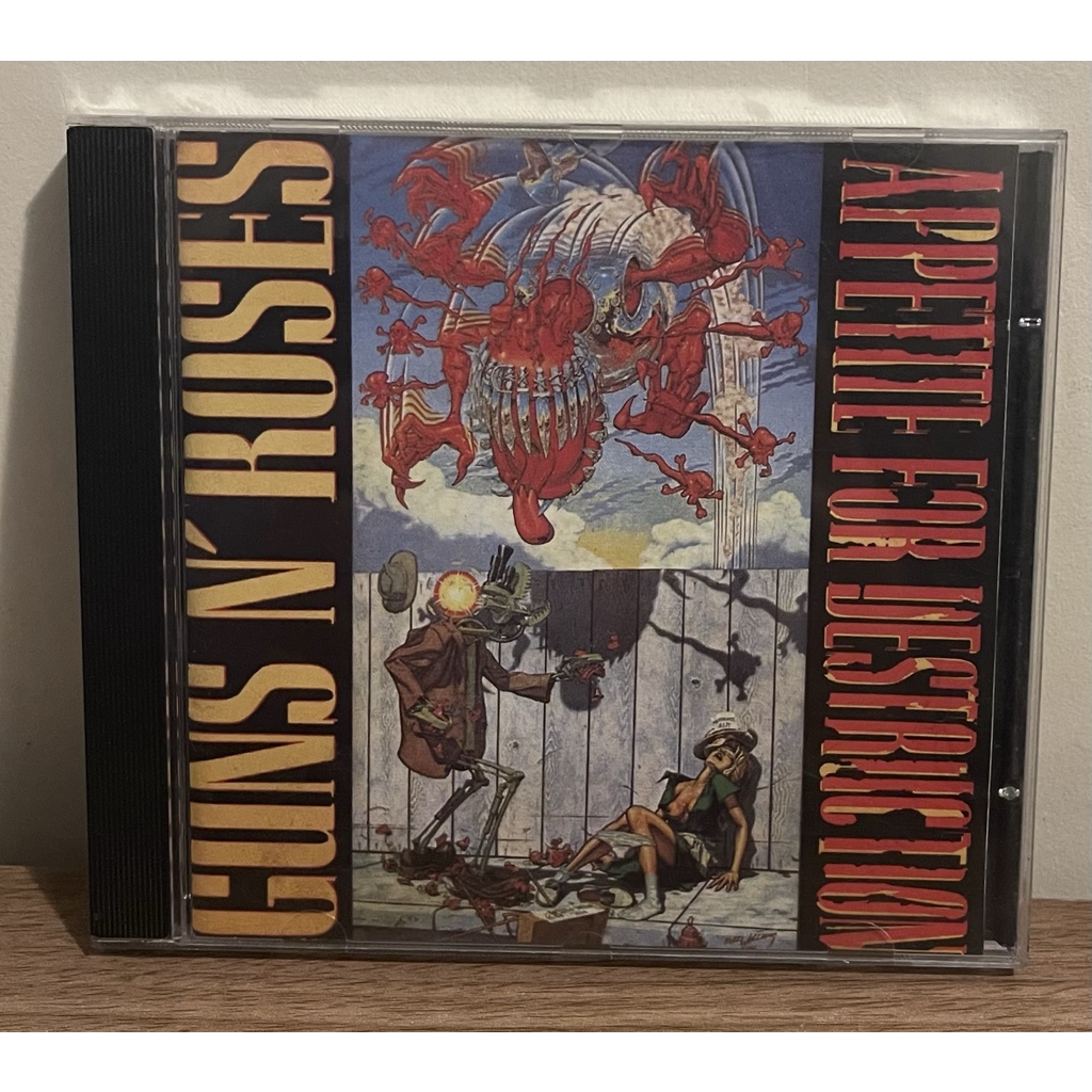 CD - Guns N' Roses - Appetite For Destruction | Shopee Brasil