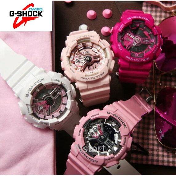 G-Shock GA-110 Relógio Esportivo GMA-S110MP À Prova D'água Para ...