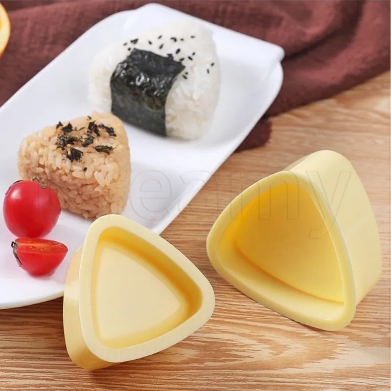 Cozinha Japonesa Molde Triangular De Bolas De Arroz Sushi/Reutilizável ...