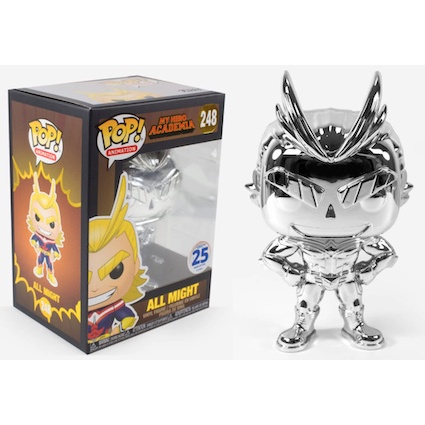 Funko My Hero Academia All Might Silver Chrome - Funimation 248 ...