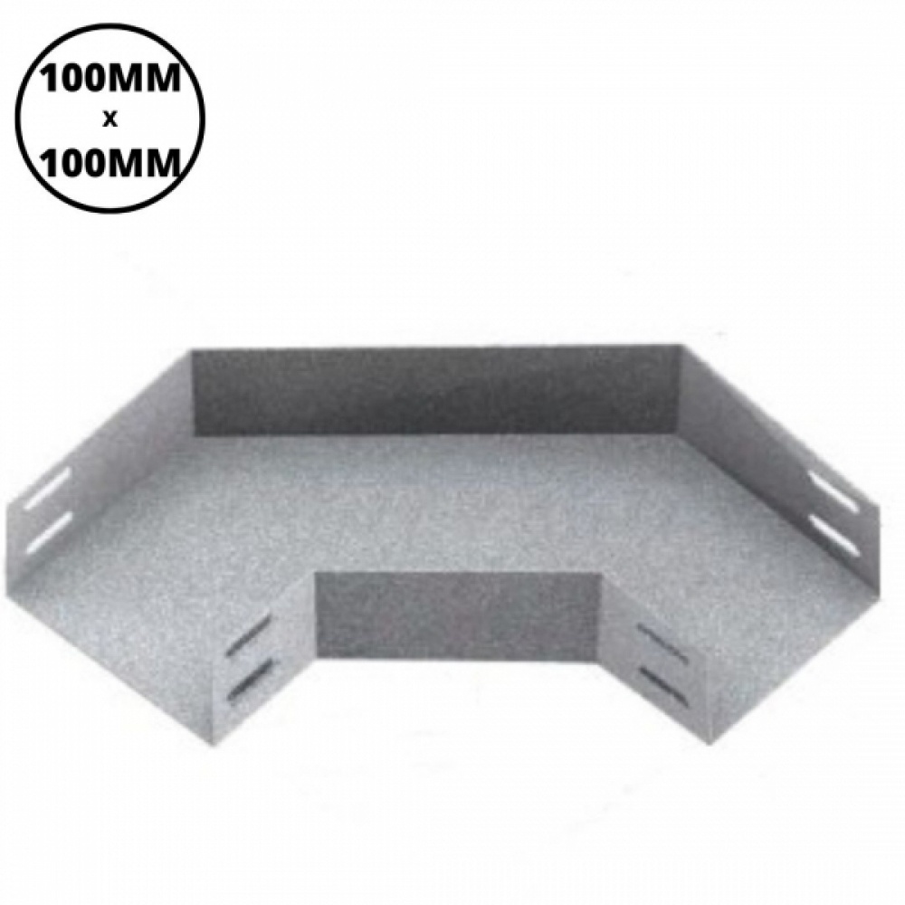 CURVA HORIZONTAL 90 GRAUS LISA PARA ELETROCALHA 100X100MM | Shopee Brasil