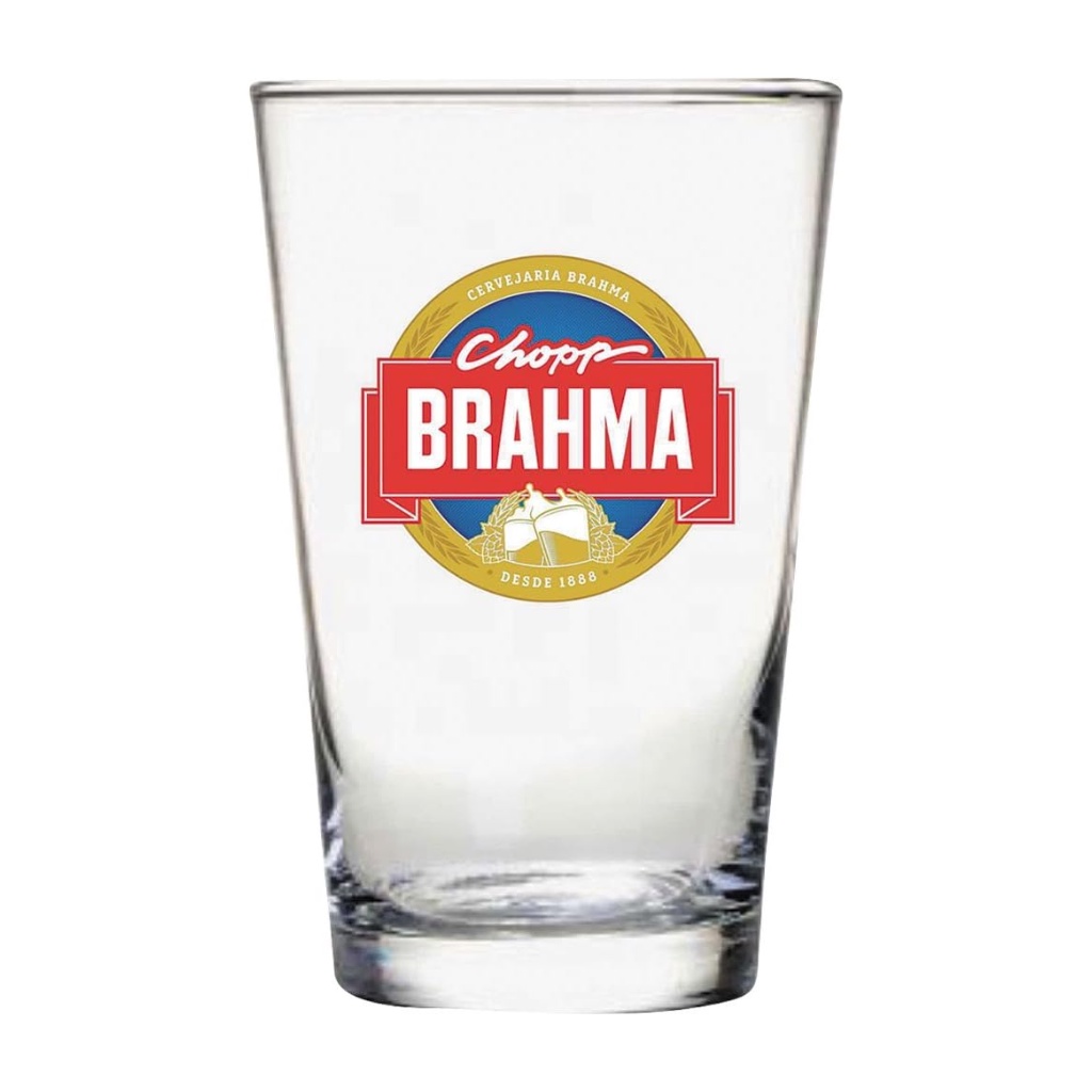 Copo De Vidro Para Chopp Caldereta Brahma 350 ml Nadir Figueredo | Shopee Brasil