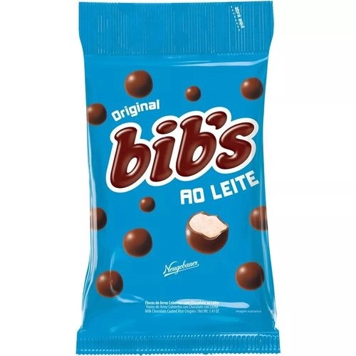 Chocolate Neugebauer Bib's ao leite 40g | Shopee Brasil