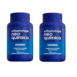 Kit 2 Vitamina Centrotabs Homem C 60cp - Neo Quimica | Shopee Brasil