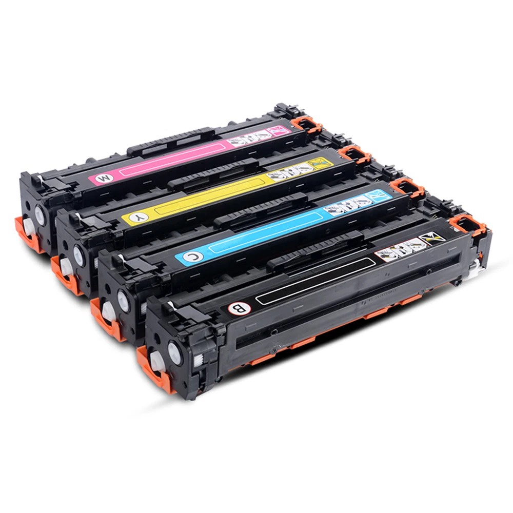 Kit 4 Toner 125A CP1215 CP1515 CP1518 CM1312 CMYK Origin | Shopee Brasil