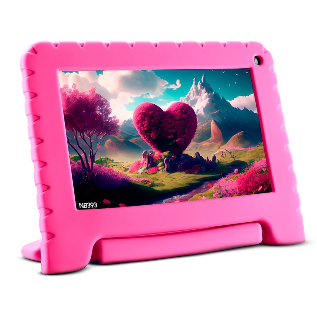 Tablet Multilaser Infantil Kid Pad 32gb Wifi Com Capa Rosa - NB393 ...