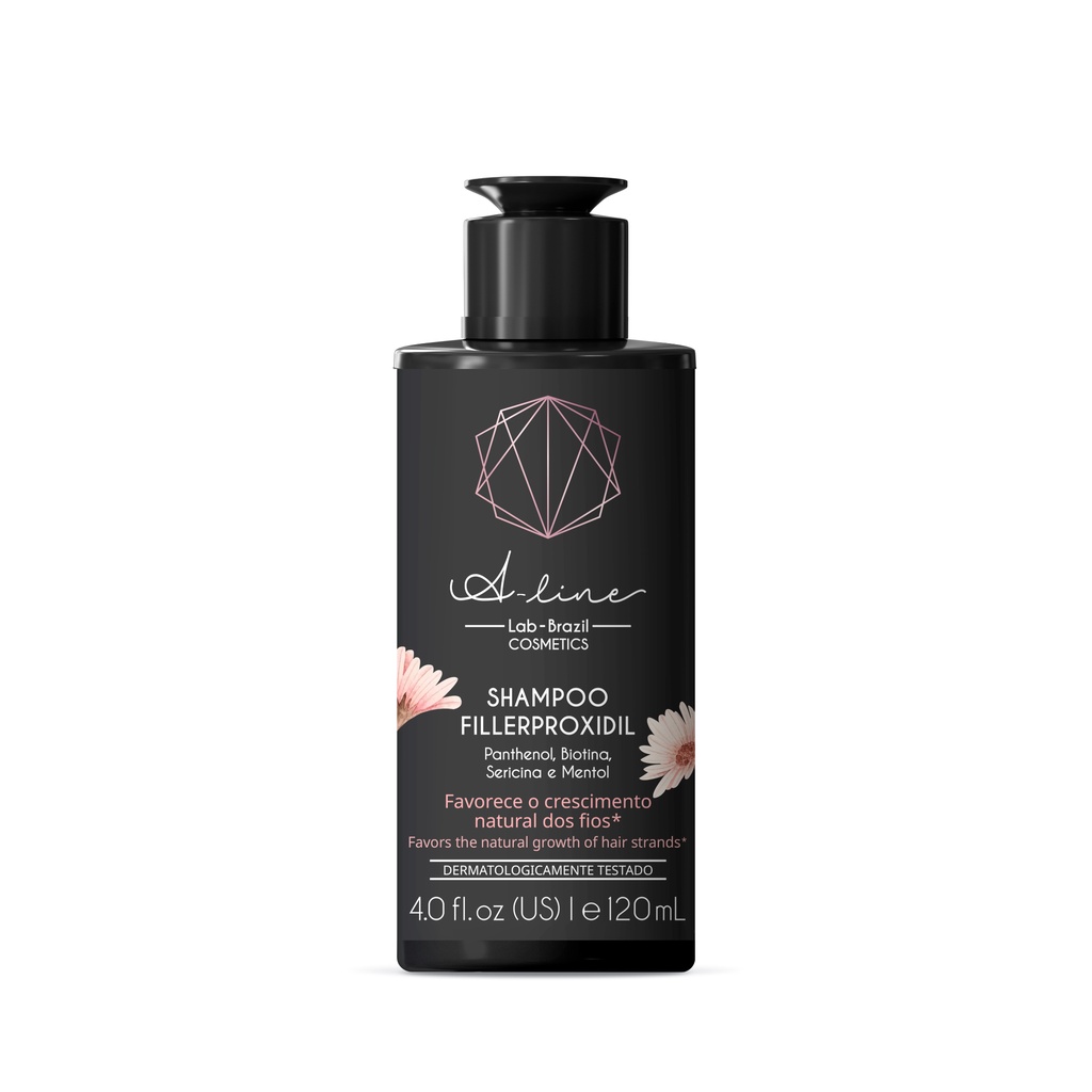 Shampoo Fillerproxidil 120ml - A-Line Lab Brazil Cosmetics | Shopee Brasil