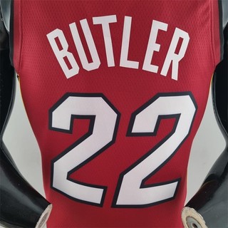 Masculina Camisa 2023 Miami Heat Jimmy Butler Red Camiseta De ...