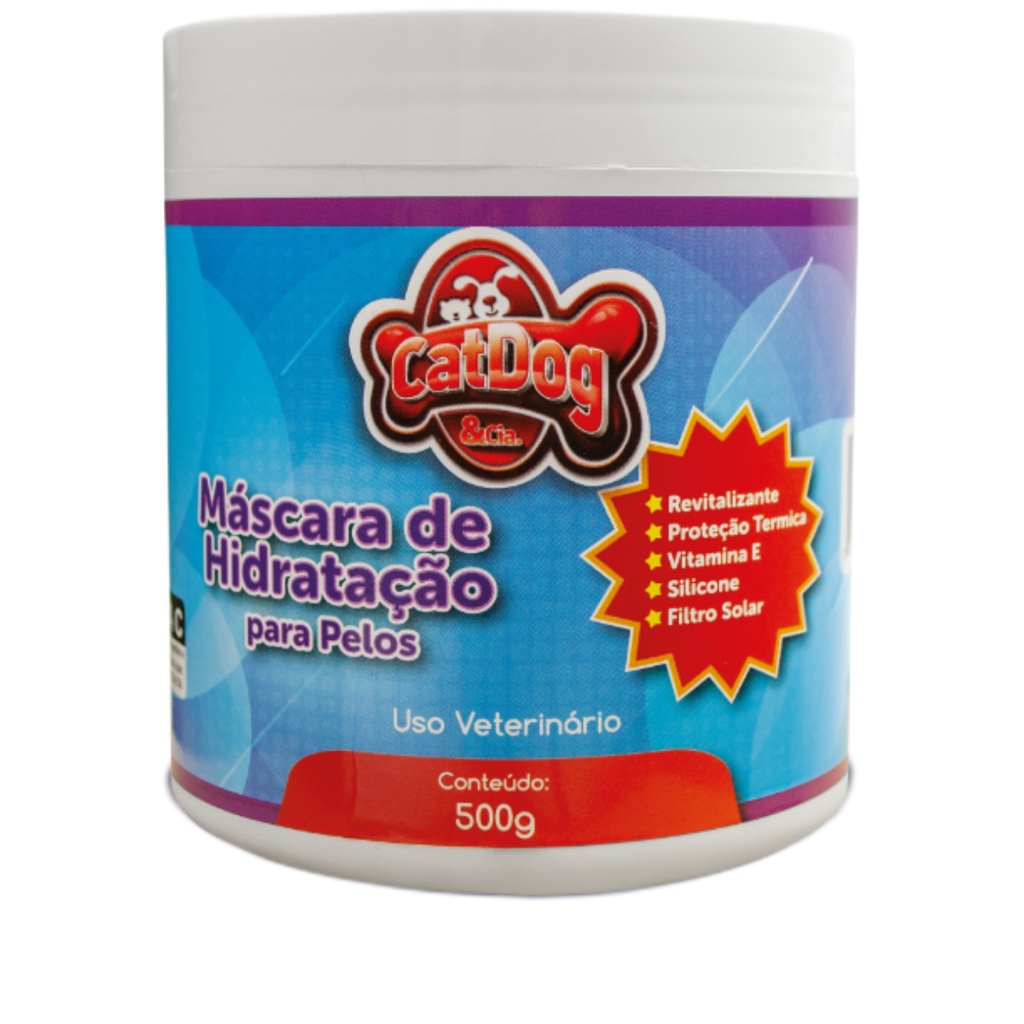 Máscara Hidratação de Pelos para Cachorro e Gato CatDog 500 gramas ...