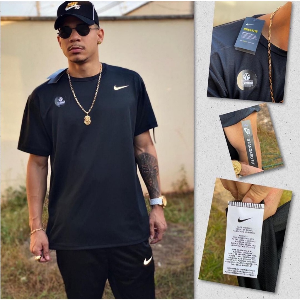 Camiseta Nk Pro Dri-fit Masculina | Shopee Brasil