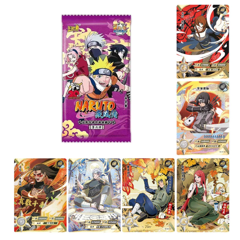Booster Avulso Cartas Naruto Oficiais da Kayou (T2W6) | Shopee Brasil
