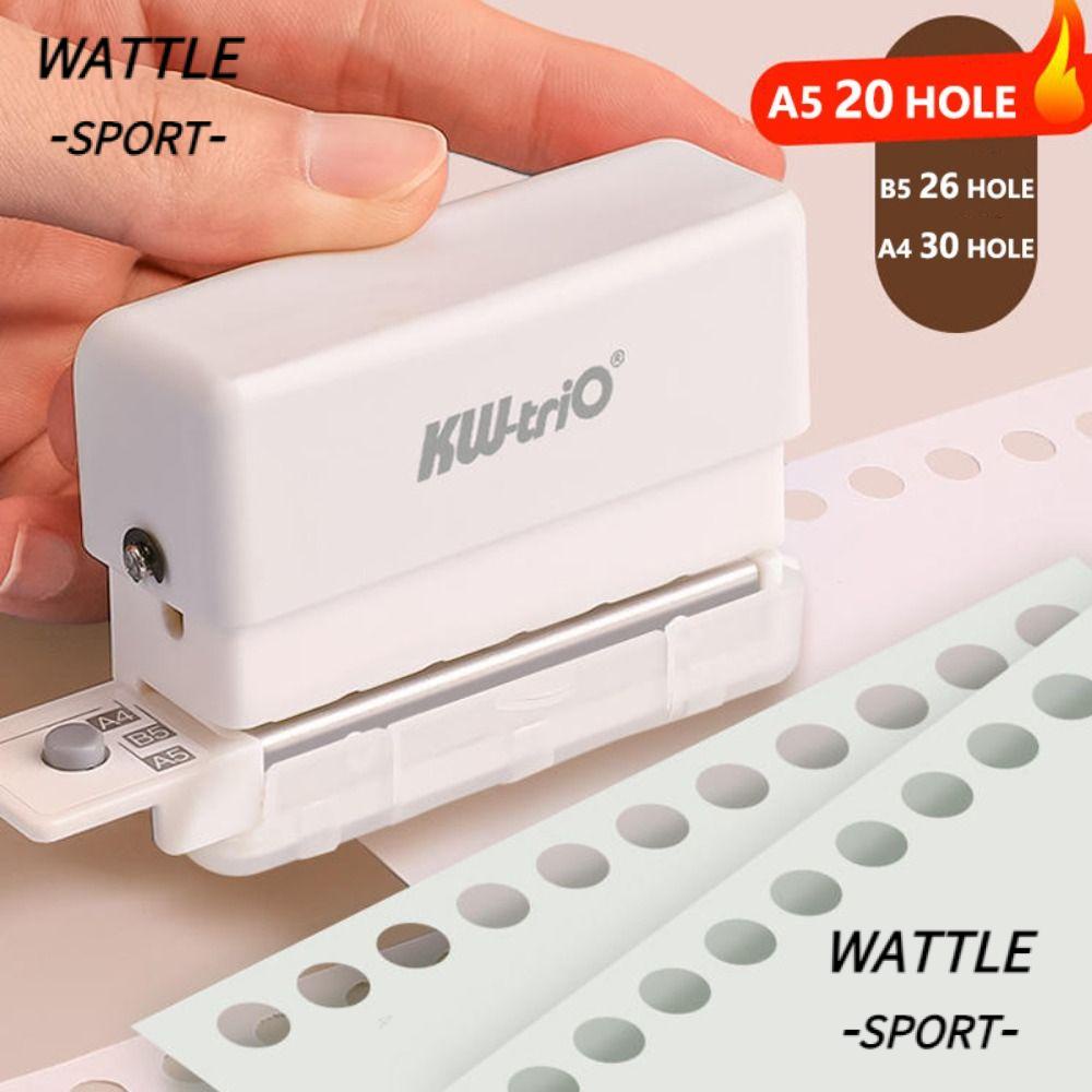 Perfurador De Furo WATTLE A4 Diy Planeador De Furos De Papel ...